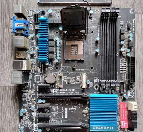 Gigabyte GA-Z77X-D3H сокет 1155