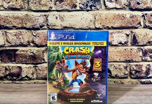 PS4 игра Crash Bandicoot N'sane Trilogy