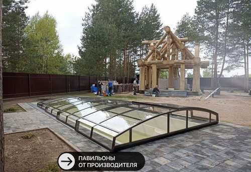 Павильон из поликарбоната для бассейна