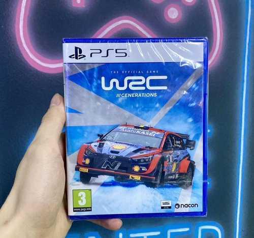 Диск ps5 WRC Generations