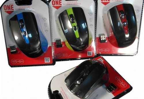 Мышь беспроводная Smartbuy ONE 352 красно-черная
