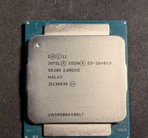 Процессор intel xeon e5 2640 v3