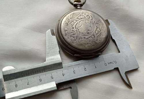 Серебряные карманные часы T. Moser & Co