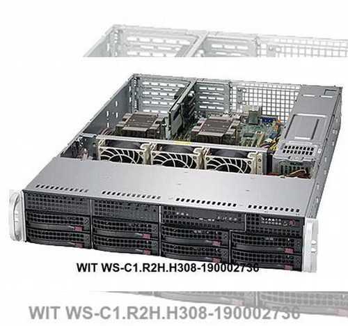 Сервер Supermicro WIT WS-C1.R2H.H308-190002736