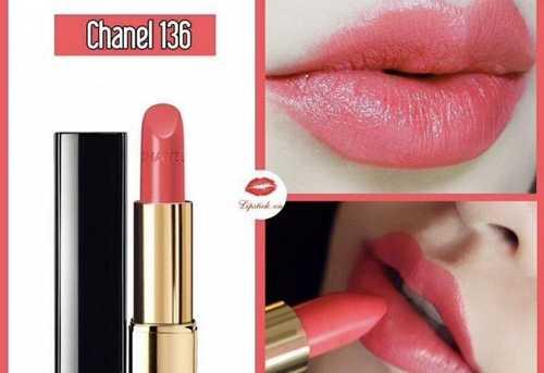 Помада Матовая Chanel Rouge Allure 136