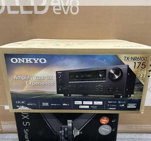 Новый Onkyo TX-NR6100 7.2 AV-ресивер