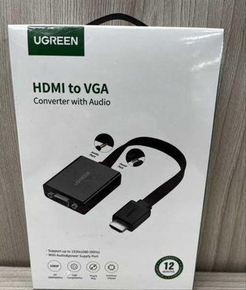 Конвектор ugreen hdmi на vga