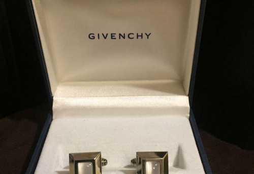 Запонки мужские Givenchy цвет - серебро
