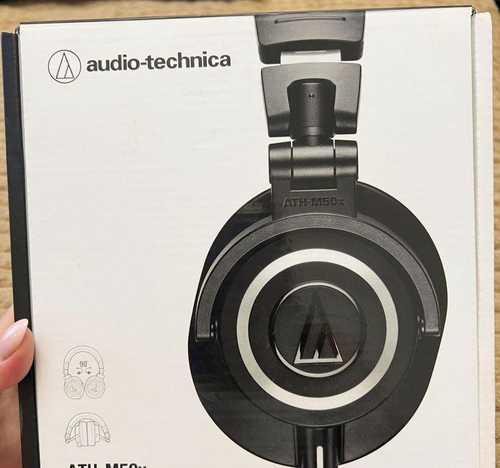 Наушники проводные audio-technica. Новые