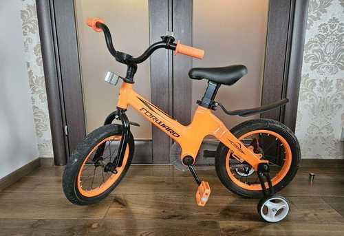 Детский велосипед forward cosmo 14 оранжевый