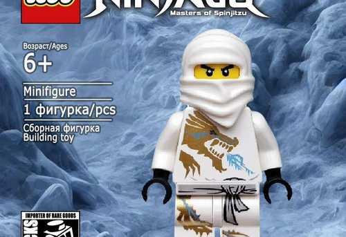 Lego минифигурка ninjago Зейн