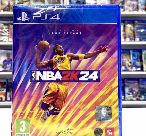 Nba 2k24 PS4 (новый, в плёнке )