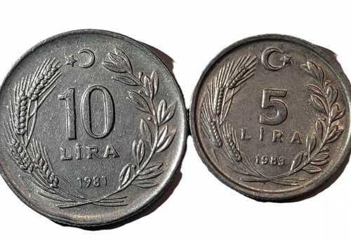 Монеты Турции. Мультилот