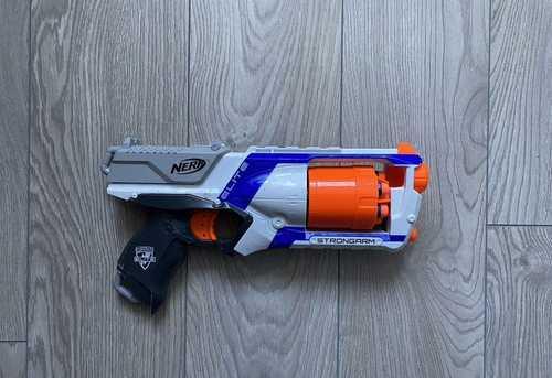 Nerf strongarm бластер нерф стронгарм