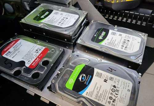 Жесткие диски и SSD под восстановление