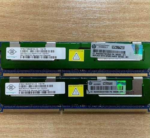 Комплект памяти Nanya DDR3 ECC REG 16Gb 1333MHz