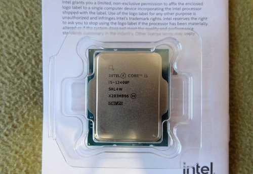 Процессор Intel Core i5 12400F (Новый)