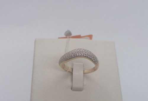 Золотое кольцо с камнями 585 (Кача юв)