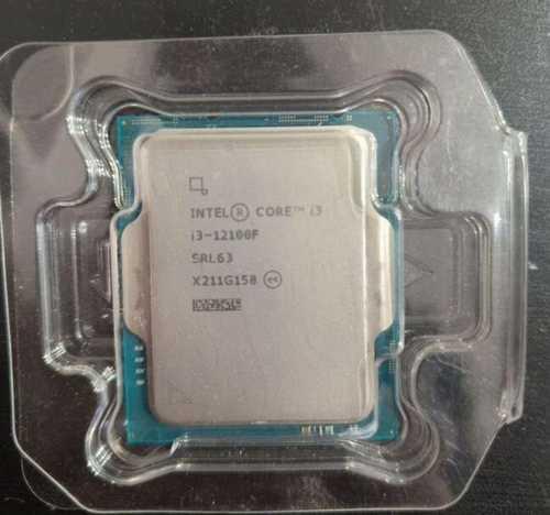 Процессор intel core i3 12100f