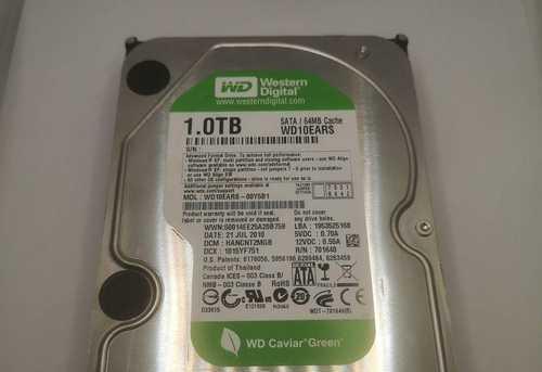 Жесткий диск HDD 3,5 Western Digital 1 тб