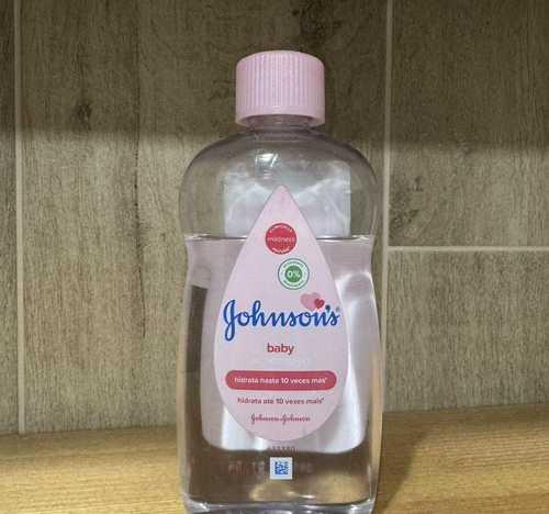 Johnsons baby масло детское