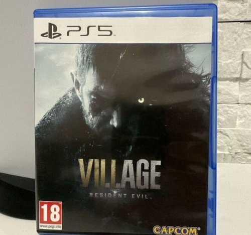 Resident evil village ps5 диск