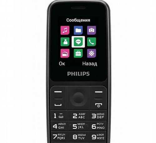 Мобильный телефон Philips Xenium E125 Черный