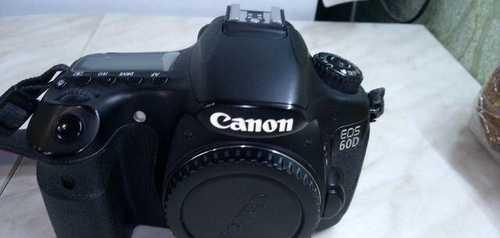 Canon eos 60D без объектива