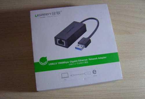 USB Ethernet адаптер ugreen, USB 3,0 сетевая карт