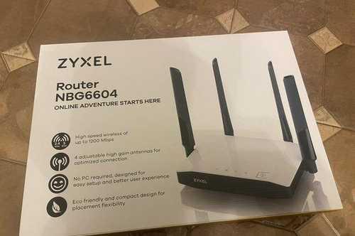 Wi-Fi роутер Zyxel NBG6604