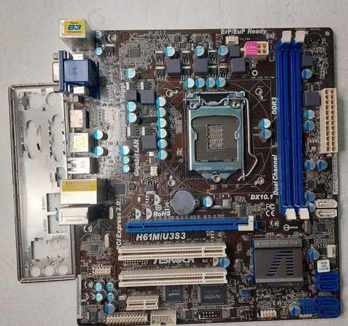 Socket LGA 1155 ASRock H61M/U3S3