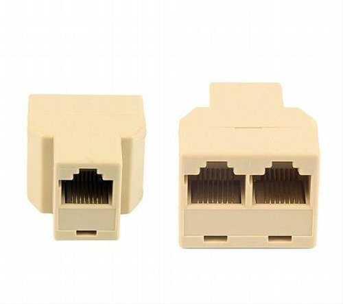 Разветвитель US-09A RJ45 8P8C розетка - 2x8P8C ро