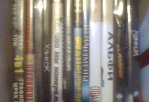 DVD диски двд фильмы мультики 12шт