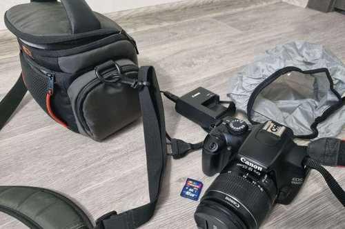 Зеркальный фотоаппарат Canon EOS 1100d Kit 18-55 m