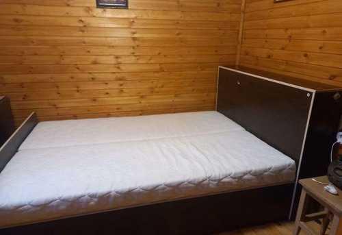 Кровать двухспальная 1,40- 2,00 м