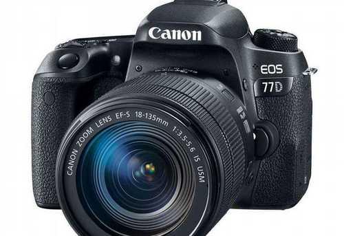 Canon 77d Зеркальный фотоаппарат
