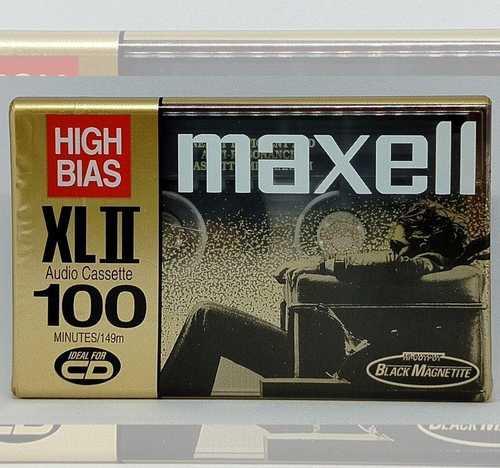 Новая аудиокассета Maxell XL II 100