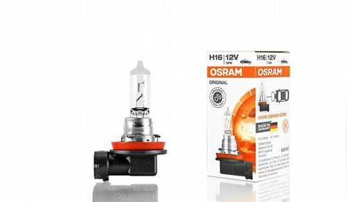 Автолампа Н16 Osram Original 12V 19W PGJ19-3, 1 шт