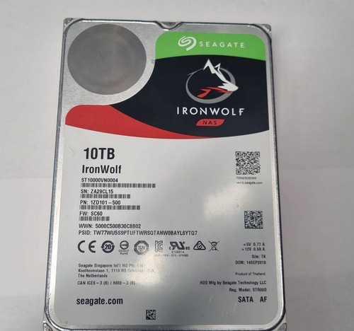 Жесткий диск 10 тб Seagate SATA