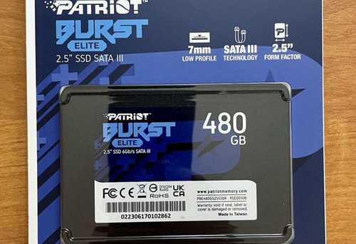 SSD накопитель Patriot 2.5" 480gb