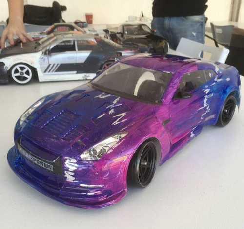 Кузов rc-drift модели nissan GT-R R35