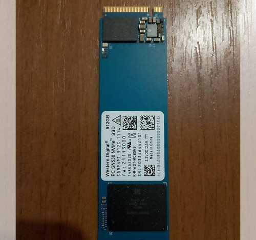 Ssd m2 nvme 512gb wd