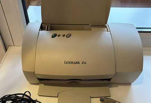 Принтер струйный Lexmark Z12