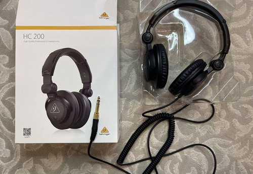 Новые наушники Behringer HC 200