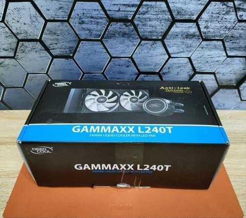 Система охлаждения deepcool gammaxx L240T blue