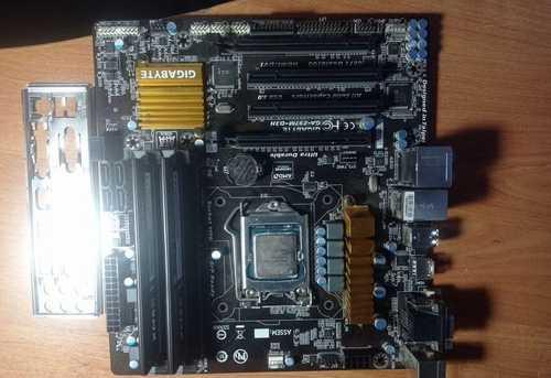 Комплект на lga 1150. 16 Гб озу, i5 4690