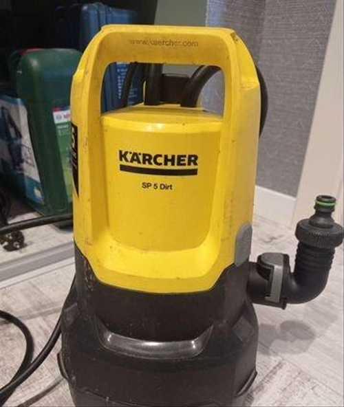 Дренажный насос karcher sp5 dirt