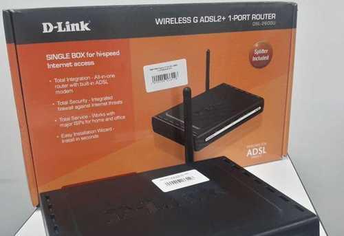 Wi-Fi роутер D-Link DSL-2600U (13998)