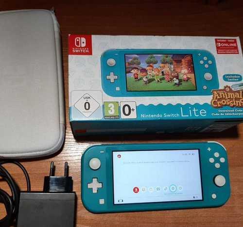 Nintendo Switch Lite + 120GB SD Card