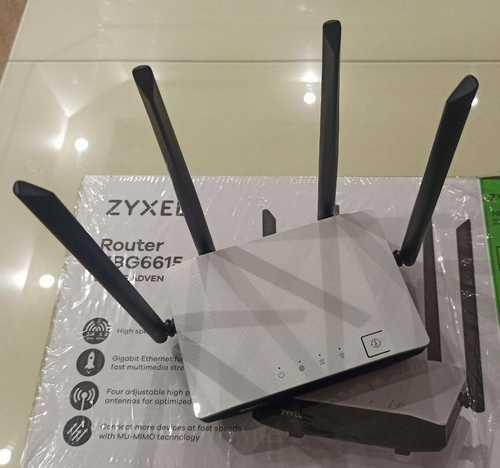 Гигабитный Wi-Fi роутер zyxel NBG6615